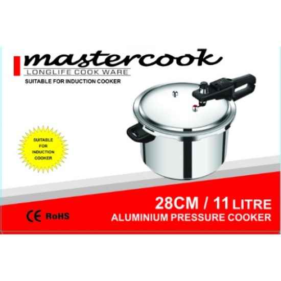 PRESURE COOKER 11 LT ALUMINIUM WITH INDUCTION BASE