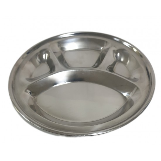 DIVISION TRAY STAINLESS STEEL 40 CM 6 SECTION