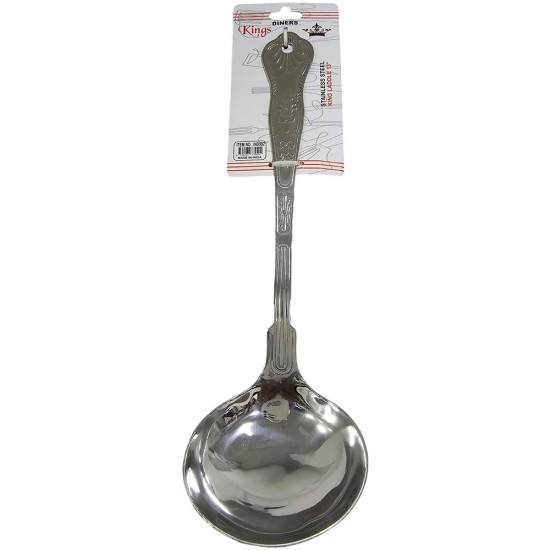 KING 13 INCH LADDLE STAINLESS STEEL