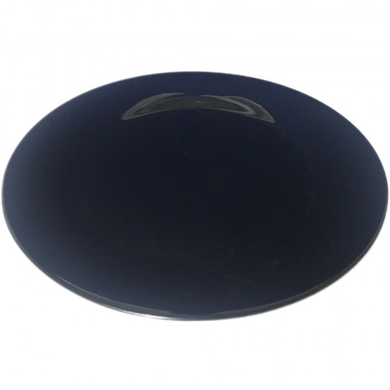 MELAMINE BLACK 10.5 INCH DINNER PLATE